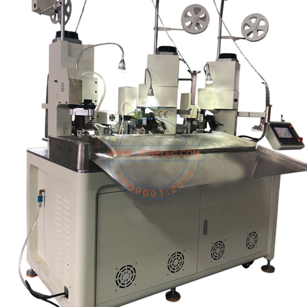 Fully Automatic Wire and Cable Crimping Machine - JCWelec