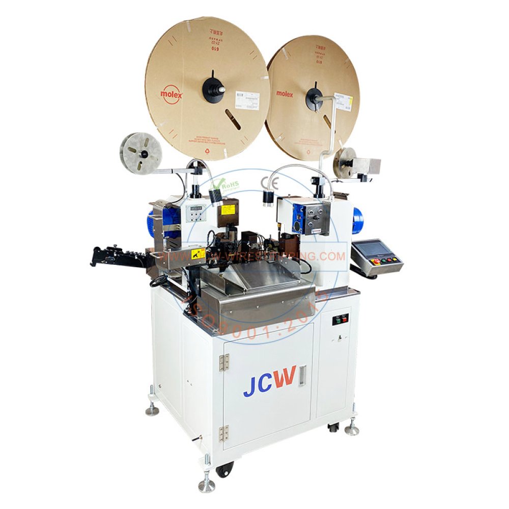 Fully Automatic Wire and Cable Crimping Machine - JCWelec