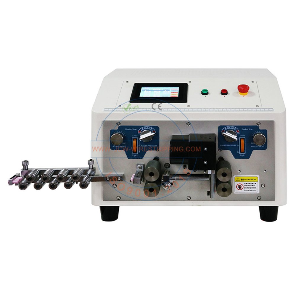 Cutting and stripping machine store