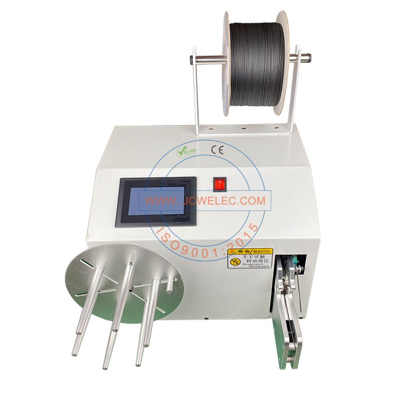 Wire and Cable Measure, Cut, Wind and Bundle Machine | JCWelec