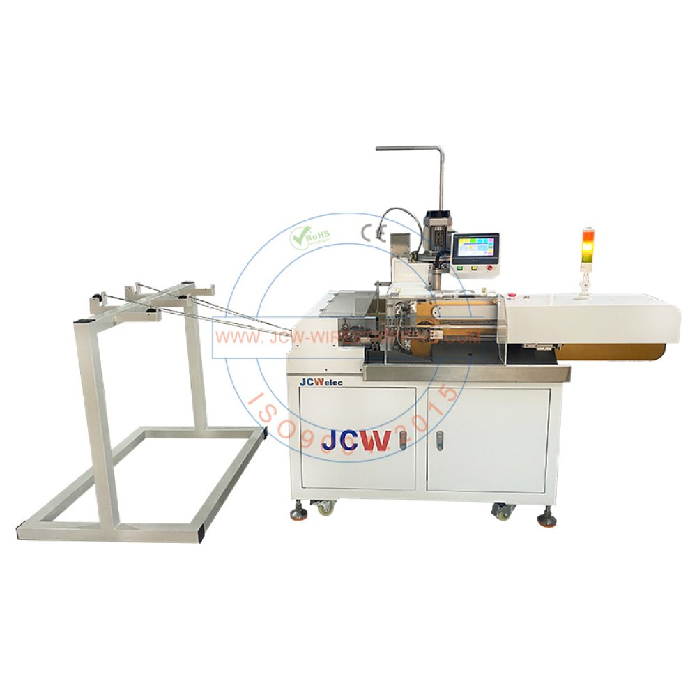 Fully Automatic Wire Crimping and Tinning Machine - JCWelec