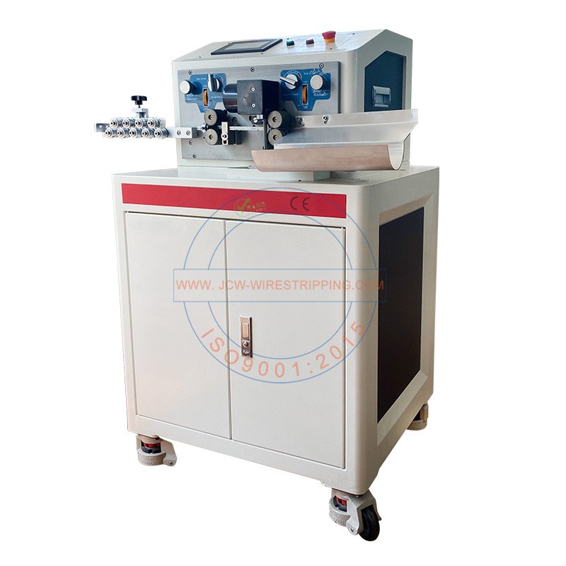 2 Core 3 Core Flat Cable Cutting and Stripping Machine | JCWelec