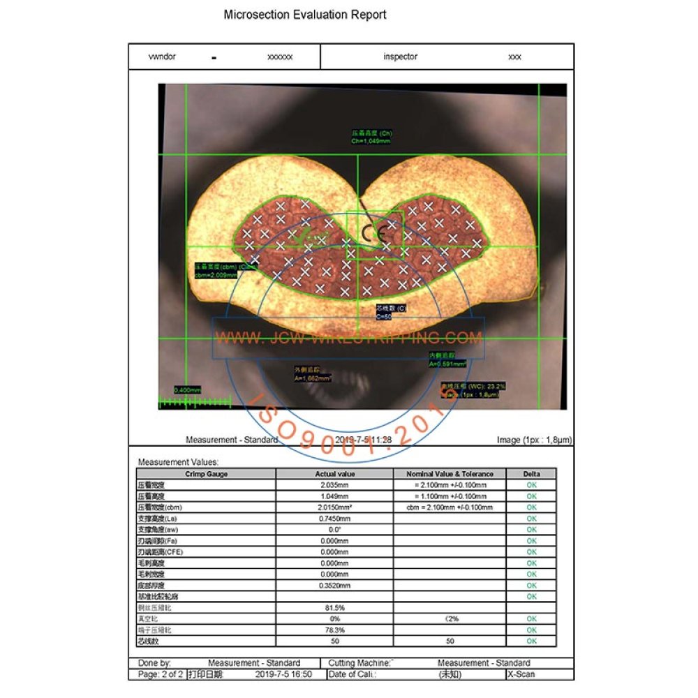 Terminal Cross-section Analyzer丨JCWelec