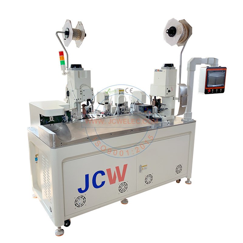 Wire Crimping to Heat Shrink Tube Printing & Shrinking Machine | JCWelec