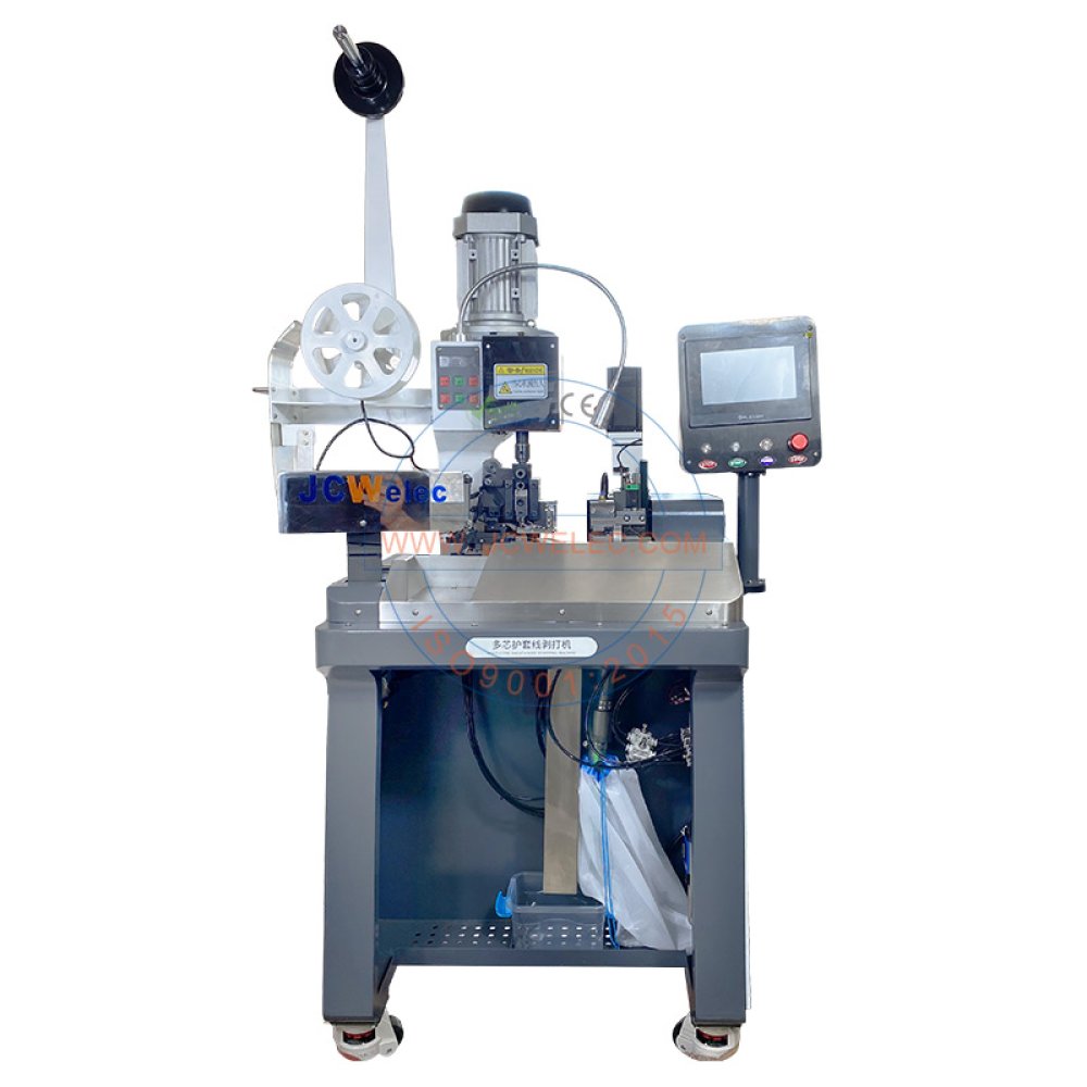 High-performance Multi-conductor Cable Strip Crimp Machine | JCWelec