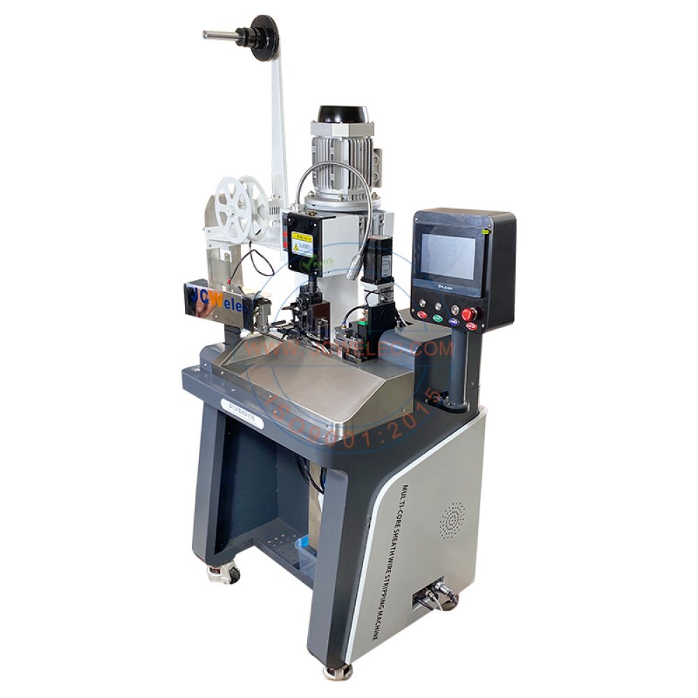 High-performance Multi-conductor Cable Strip Crimp Machine | JCWelec