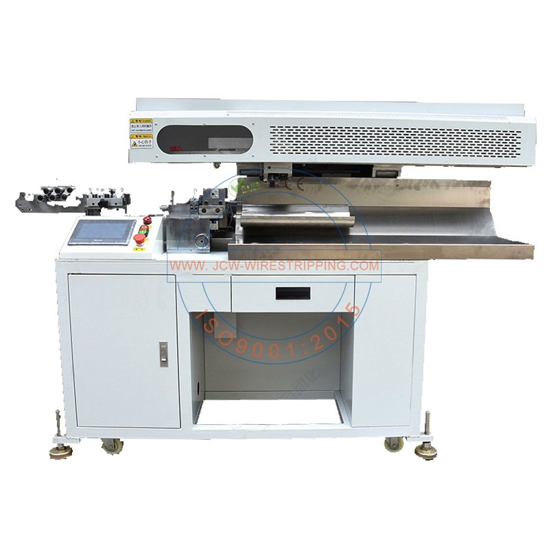 Long Cable Cutting Stripping Pulling Stacking Machine | JCWelec