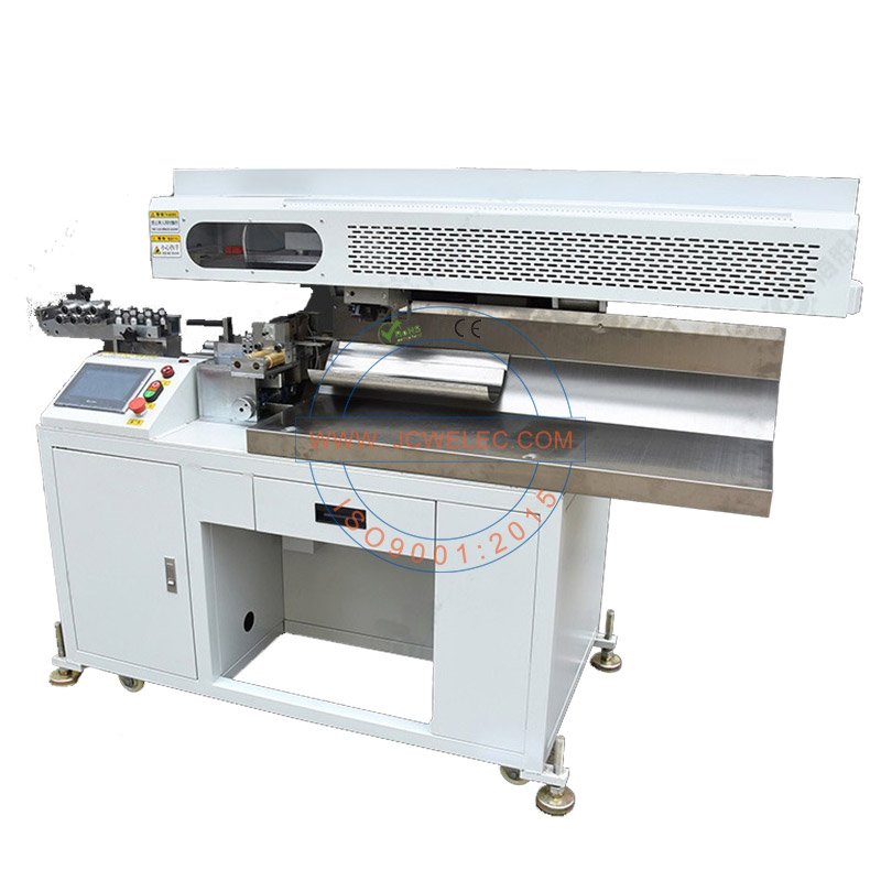 Long Cable Cutting Stripping Pulling Stacking Machine | JCWelec