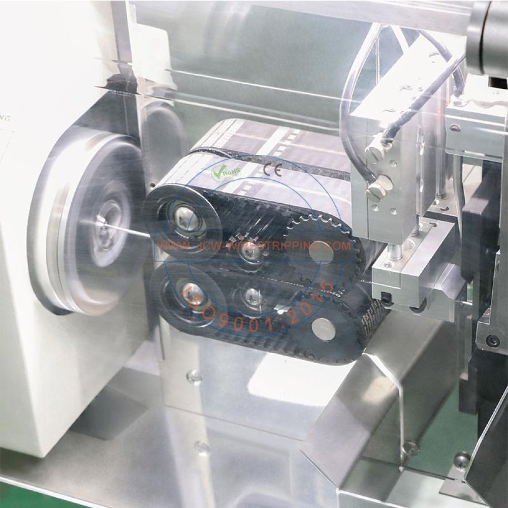 15mm Length Coax Cable Automatic Cut and Strip Machin | JCWelec