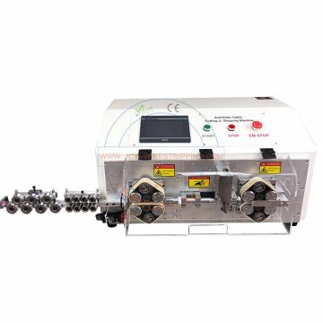 Fully Servo Motorized 16mm O.D. Battery Cable Cut Strip Machine [ 50 ...