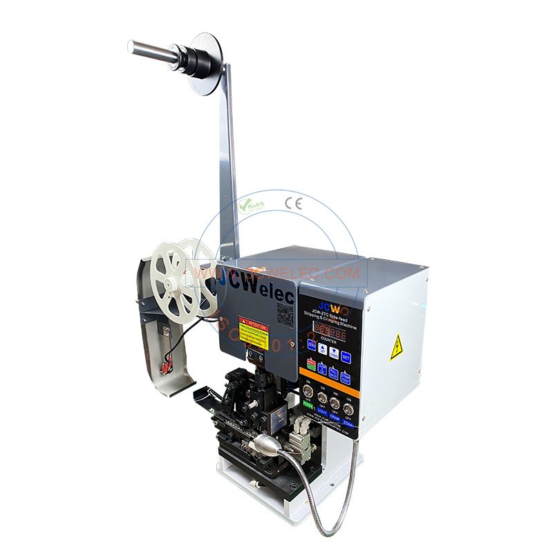Wire Stripping Side-feed Terminal Crimping Machine | JCWelec