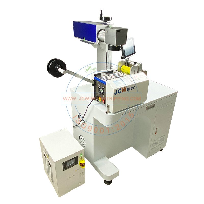 Heat Shrink Tubing Cutting and Laser Marking Machine | JCWelec