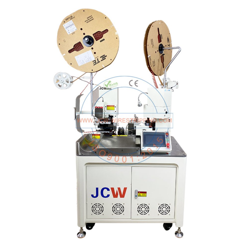 Automated Wire and Insulated Terminal Processing Machine | JCWelec