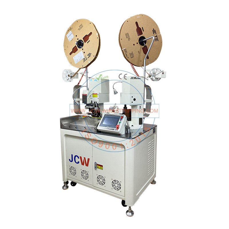 Automated Wire and Insulated Terminal Processing Machine | JCWelec
