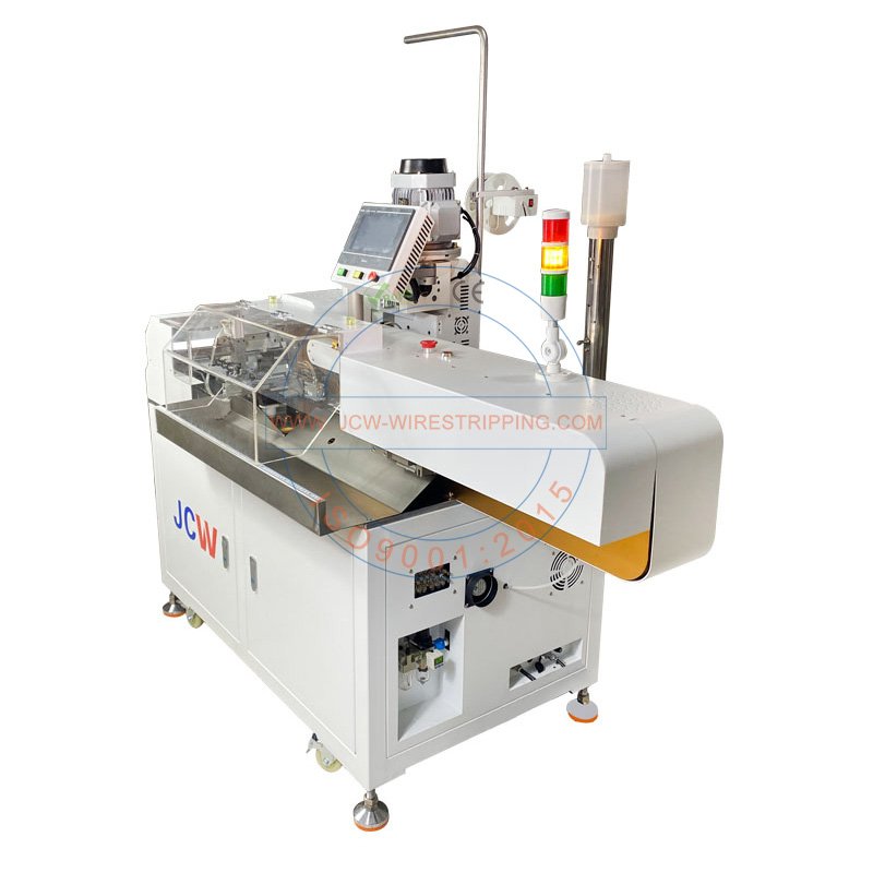 Fully-auto Wire Crimping Tinning and Pair Twisting Machine | JCWelec