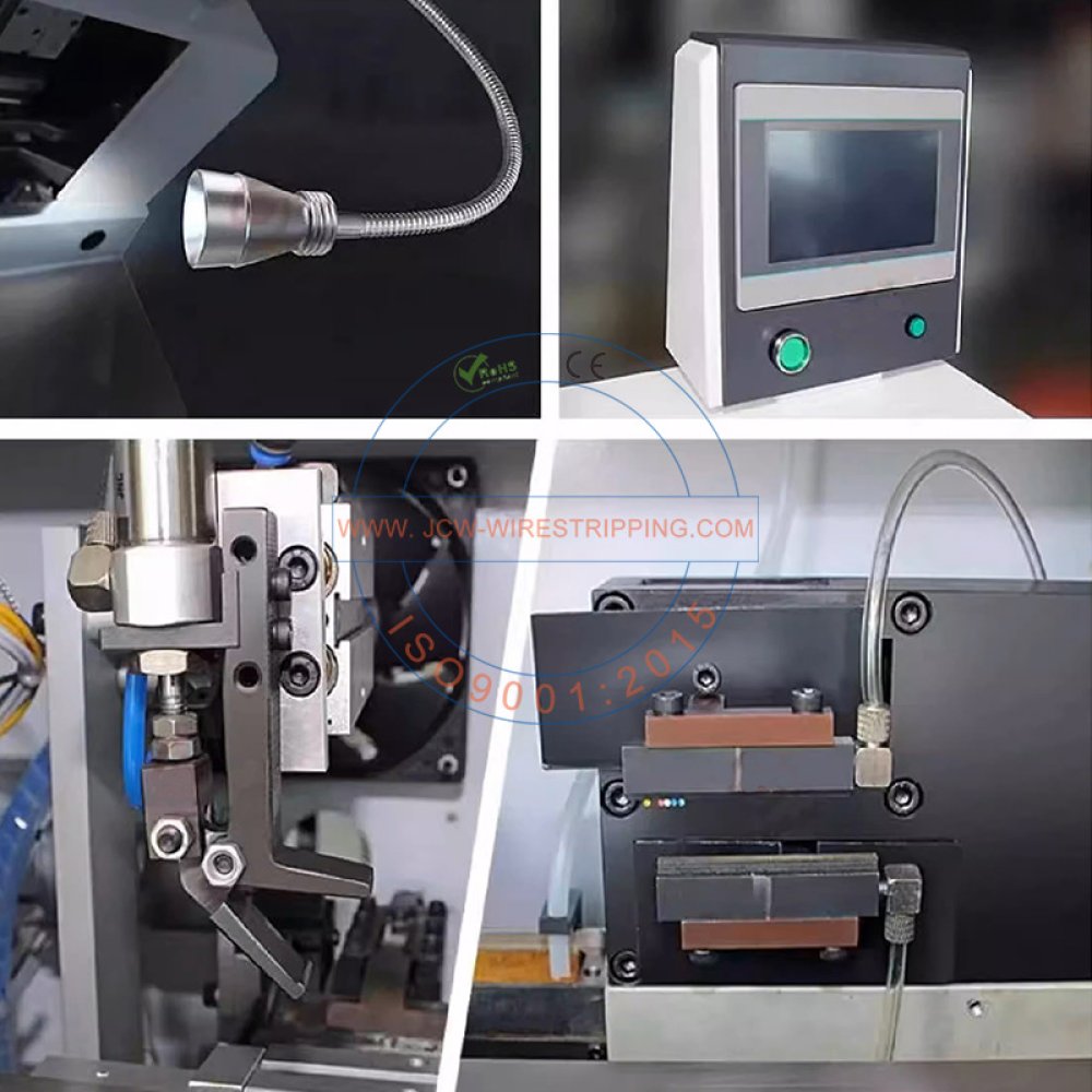 Multicore Cable Wire End Stripping to Tinning Machine | JCWelec