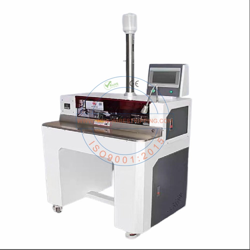 Multicore Cable Wire End Stripping to Tinning Machine | JCWelec