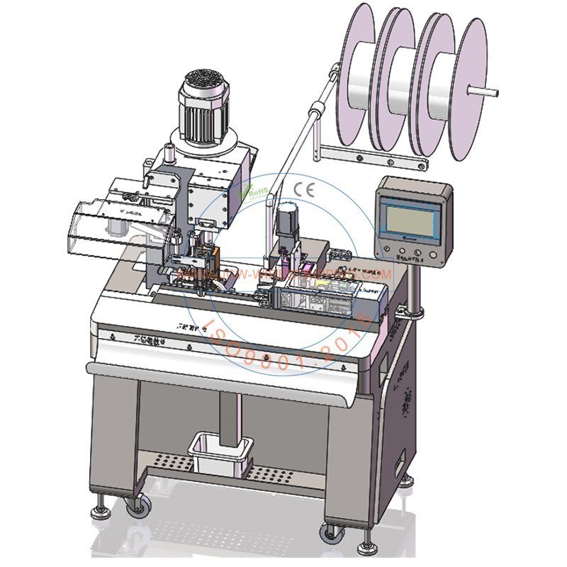 Multicore Cable Strip Crimp to Heat Shrinkable Tubing Insertion | JCWelec