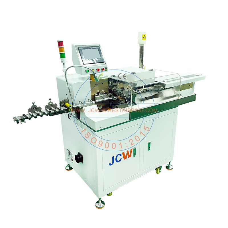 Automatic 8 Wires Strip to Soldering Machine | JCWelec