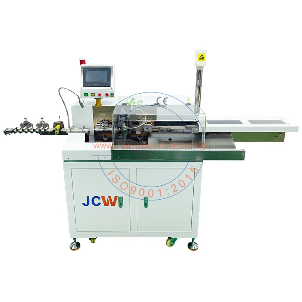 Automatic 8 Wires Strip to Soldering Machine | JCWelec