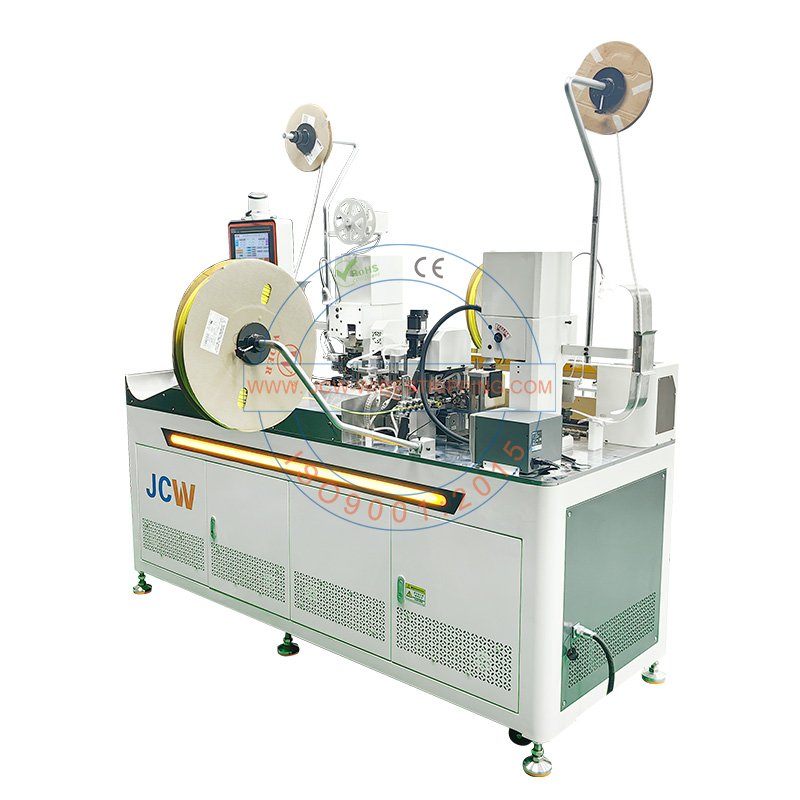 Fully-auto Wire Stripping Crimping & Sleeve Printing Shrinking Machine ...