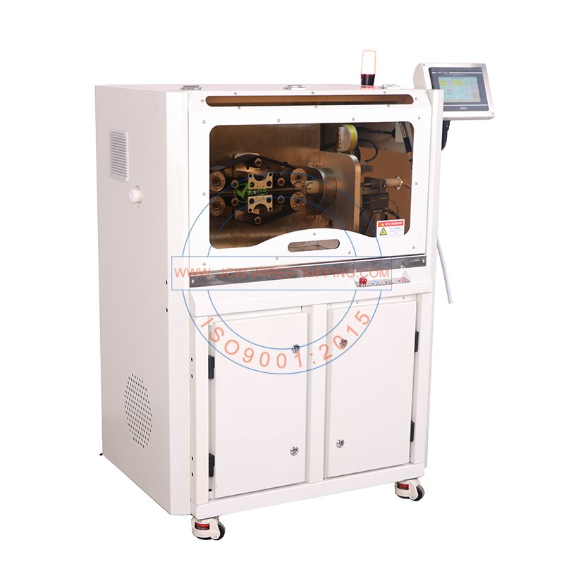 PTFE Nylon Braided Fuel Hose Taping & Cutting Machine | JCWelec