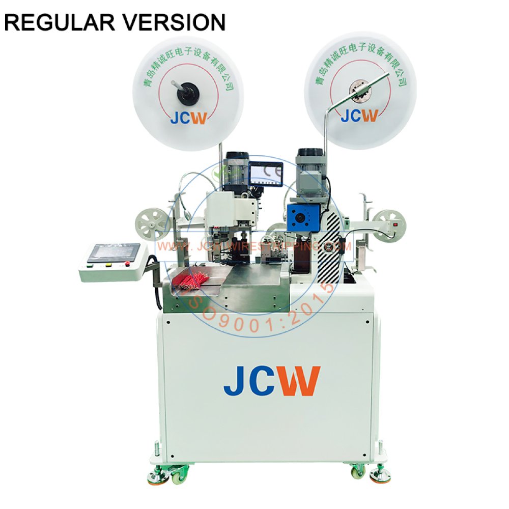 High-end Vision Detect 2-sided Wire Cut Strip and Terminate Machine ...