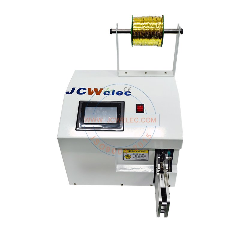 Gold Metallic Twist Tie Machine | JCWelec