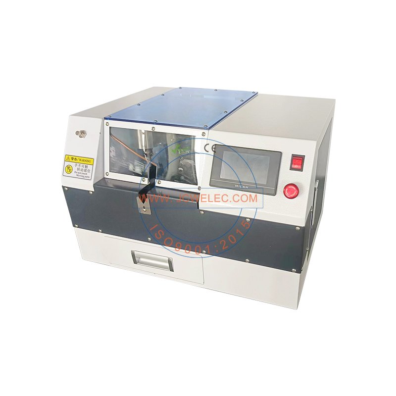 Shielded Cable Brushing Cutting Folding Machine | JCWelec