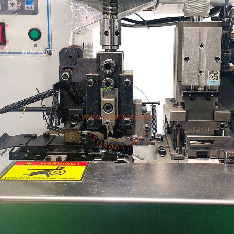 Versatile Multicore Cable Strip & Crimp Machine | JCWelec