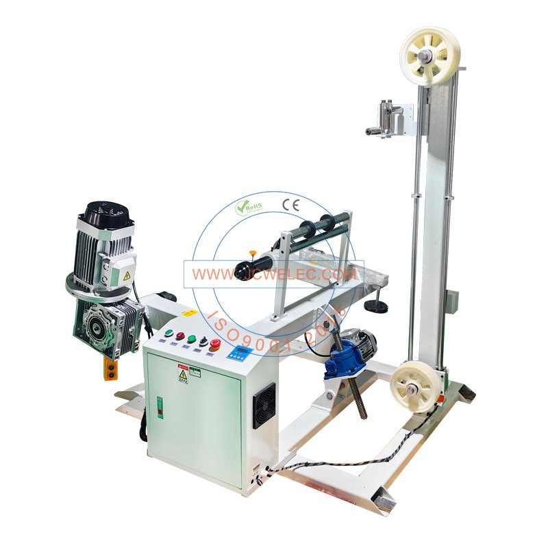 300KG Cable Drum Unwinding Machine | Easy-loaded Cable Prefeed Machine ...