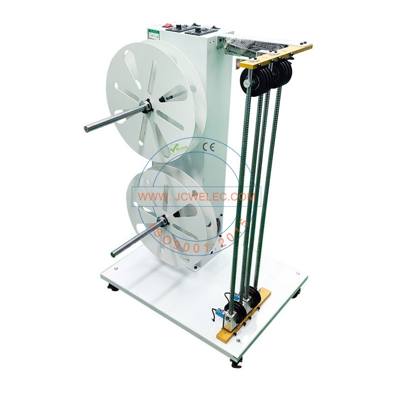 2 Spools Automatic Cable Prefeeder Machine | Wire Prefeeder | JCWelec