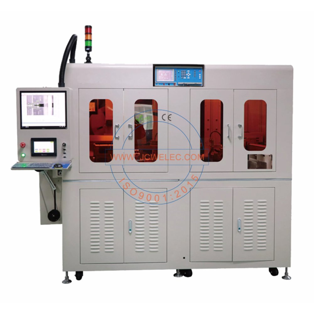Fully-auto Coax Cable IPEX Crimping to Tinning Machine | JCWelec