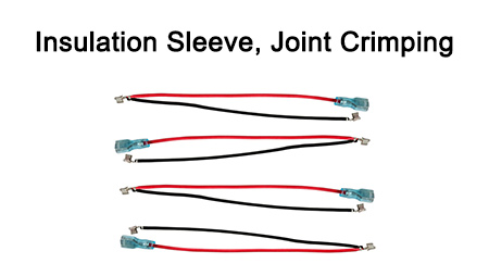 Insulated Terminal Sleeve Fitting and Wire Crimping Machine | JCWELEC